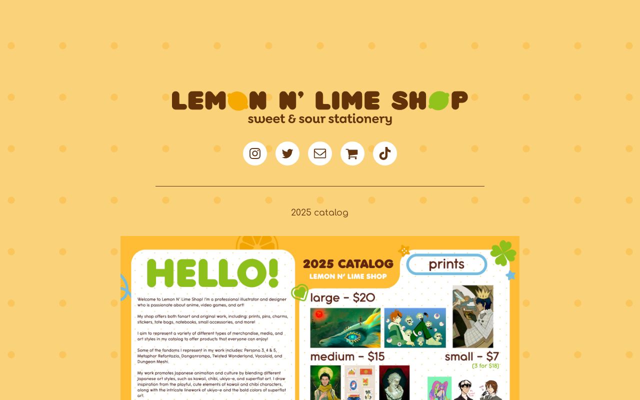 Lemon N' Lime Shop